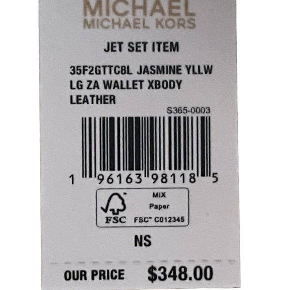 MICHAEL Michael Kors | Bags | Michael Kors Jet Set Jasmine Yellow Lg ...